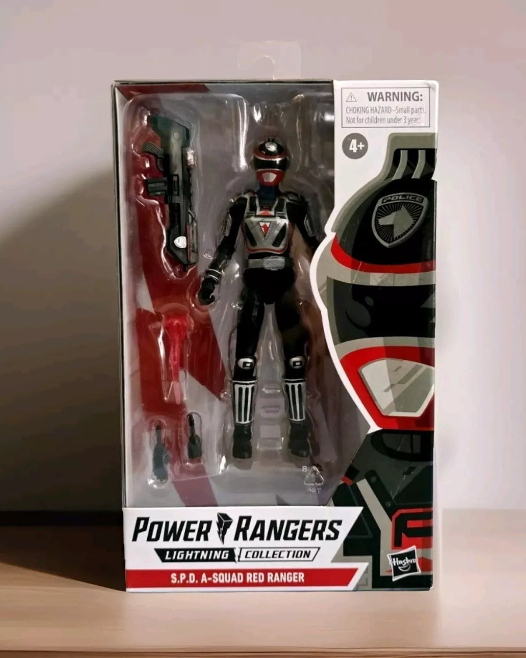 Power Rangers Lightning Collection S.P.D. A-Squad Red Ranger Action Fi ...